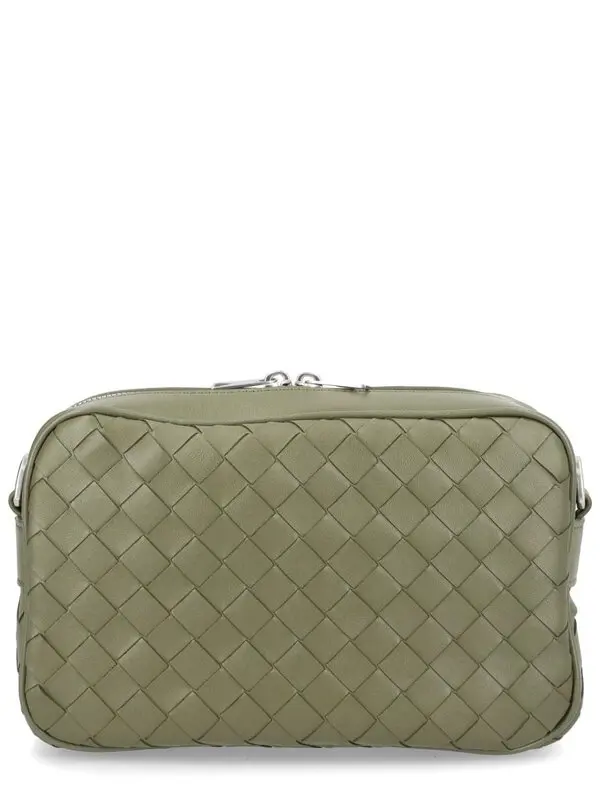 Bottega Veneta Small Braided Bag - Green
