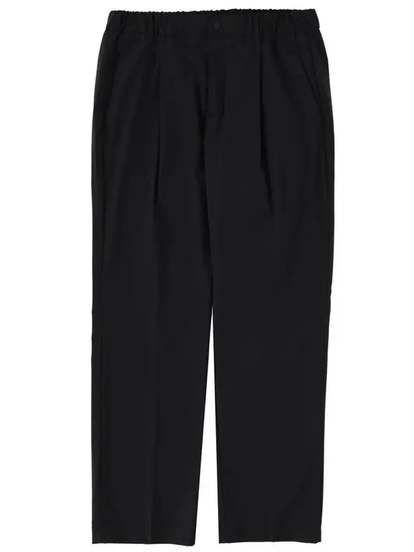 Herno Wool Blend Tailored Pants - Black