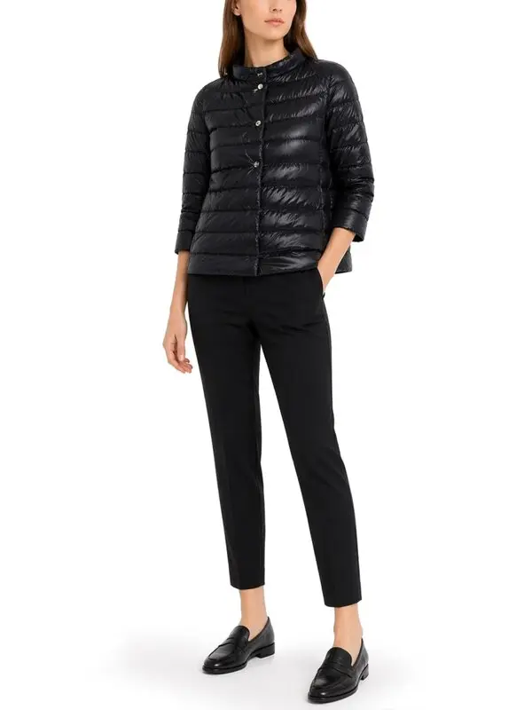 Herno Cropped Padded Down Jacket