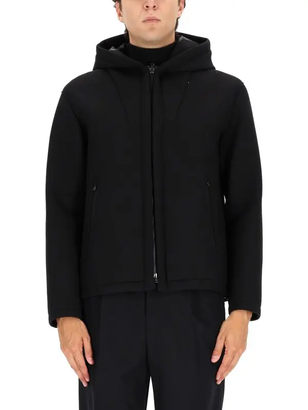 Herno Three-layer Water-repellent Jacket - Black