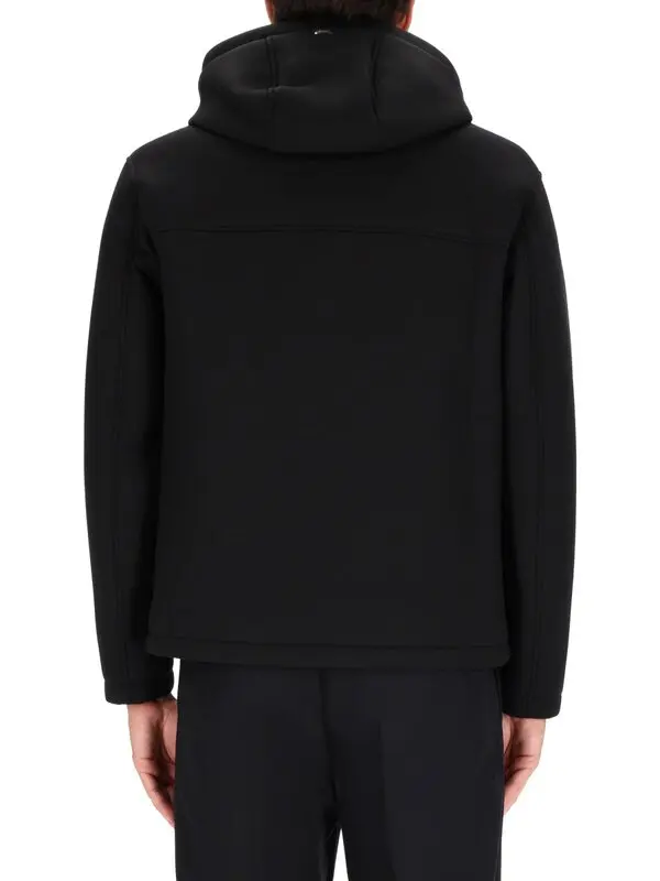 Herno Three-layer Water-repellent Hooded Jacket