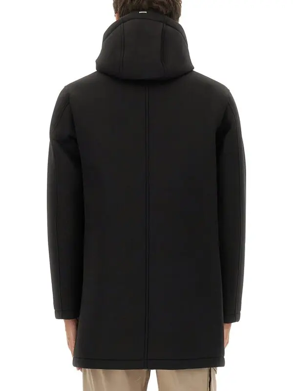 Herno Long Parka In Three Layers Scuba