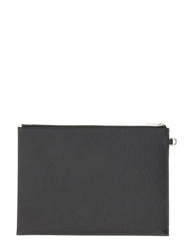 Saint Laurent Porta Tablet Con Zip