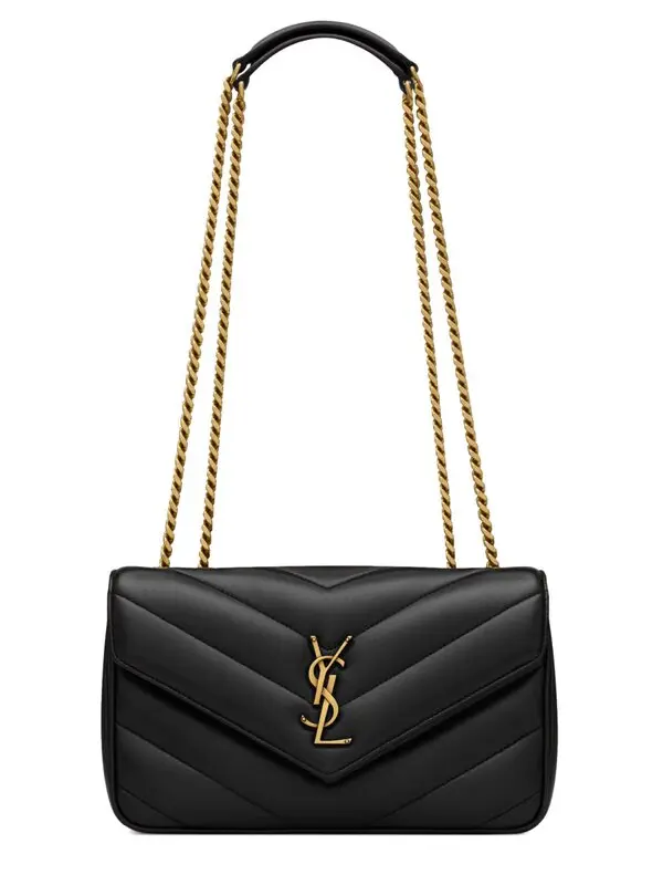 Saint Laurent Borsa Loulou Small - Black