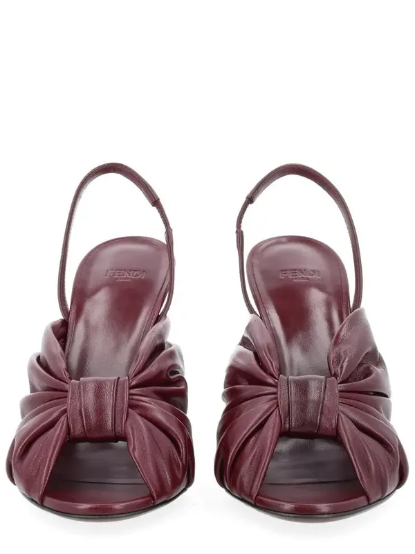 Fendi Slingback Arco Sandals - Multicolor