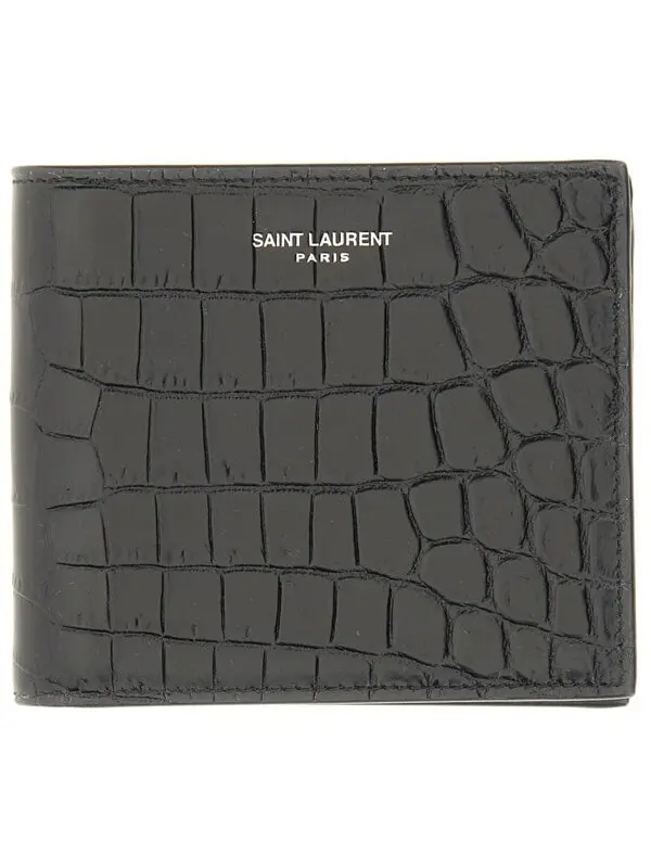 Saint Laurent Portafoglio Bifold - Black