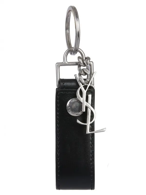 Saint Laurent Portachiavi Monogram - Black