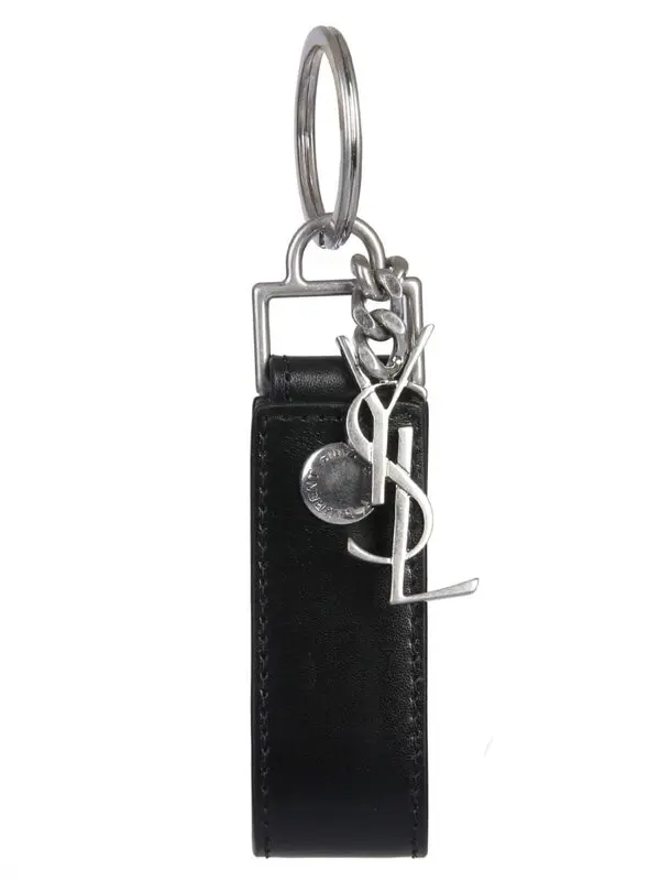Saint Laurent Portachiavi Monogram - Black