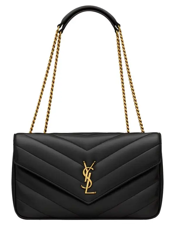 Saint Laurent Bag Loulou Medium - Black