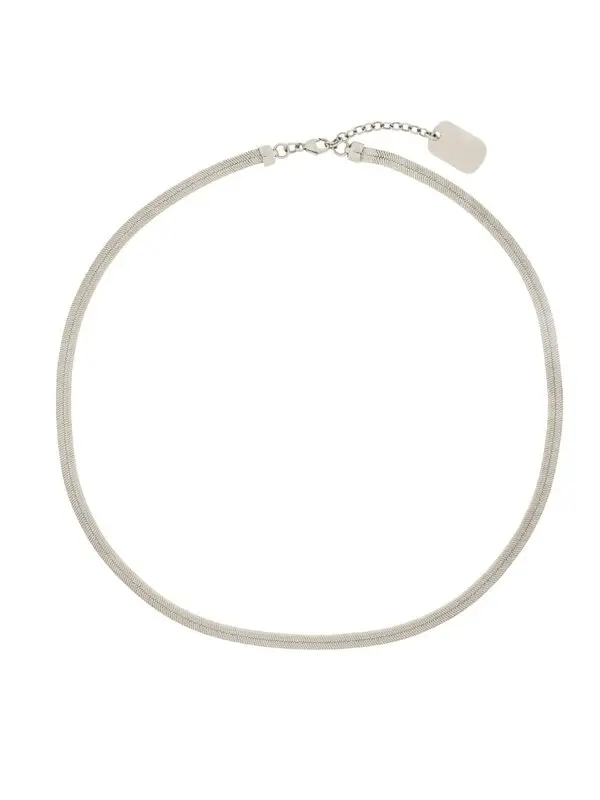 Saint Laurent Chain Necklace - Silver