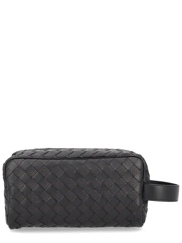 Bottega Veneta Clutch Bag With Woven Pattern