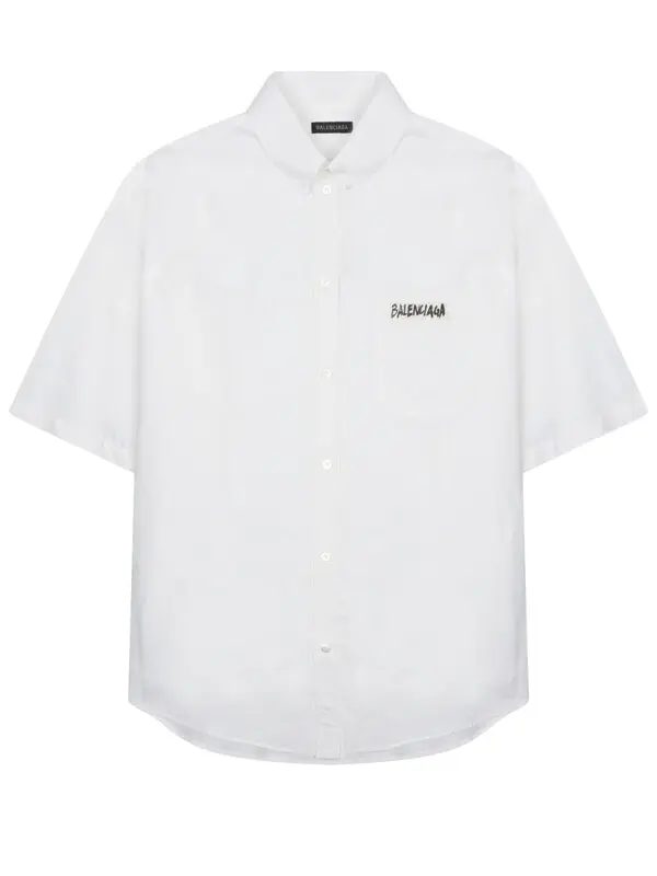 Balenciaga Shirt With Logo