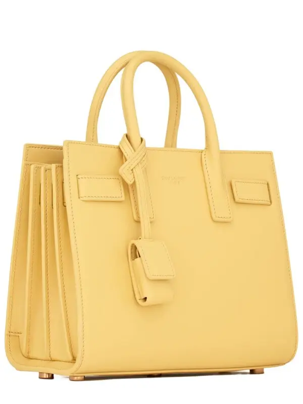 Saint Laurent Borsa Sac De Jour Nano - Yellow