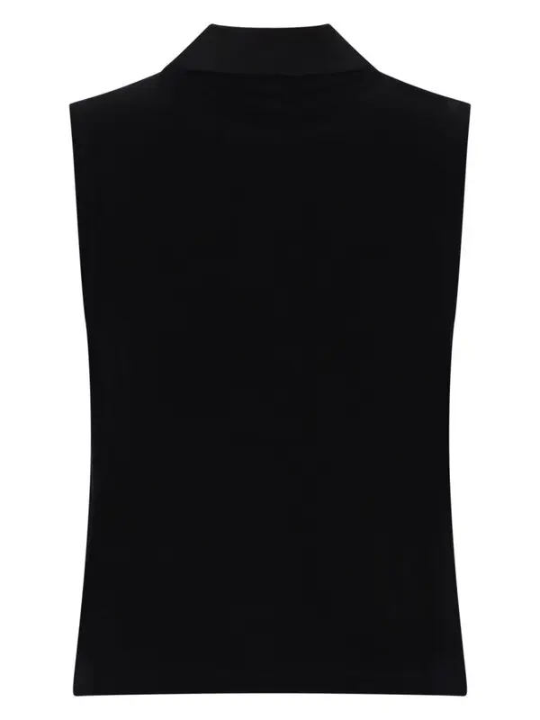 Saint Laurent Top Polo Smanicato