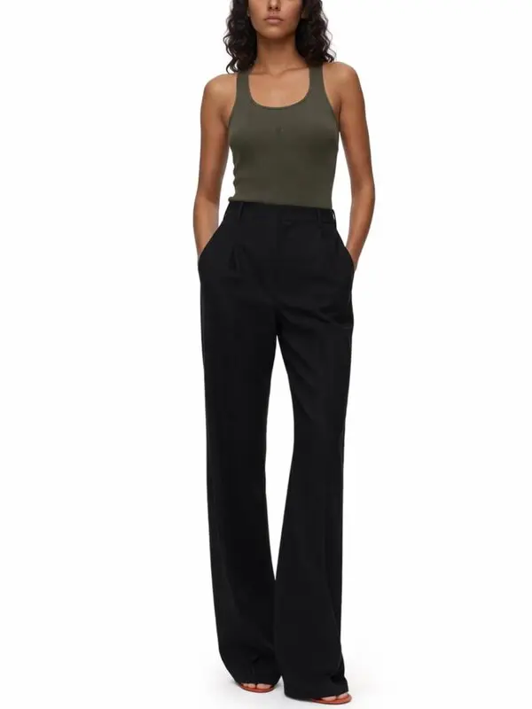 Saint Laurent Cassandre Tank - Green