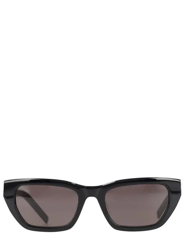 Saint Laurent Acetate Full Rim Sunglasses - Black