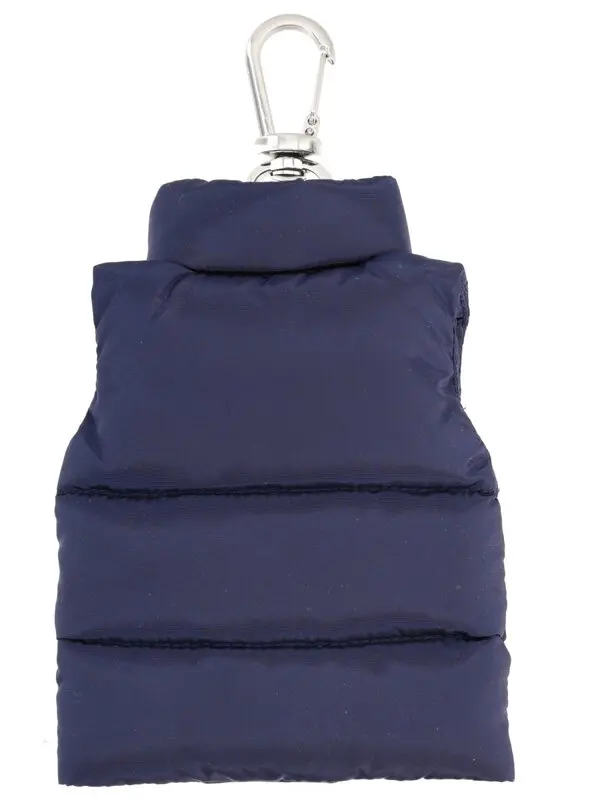 Moncler Keychain In The Shape Of A Vest - Blue