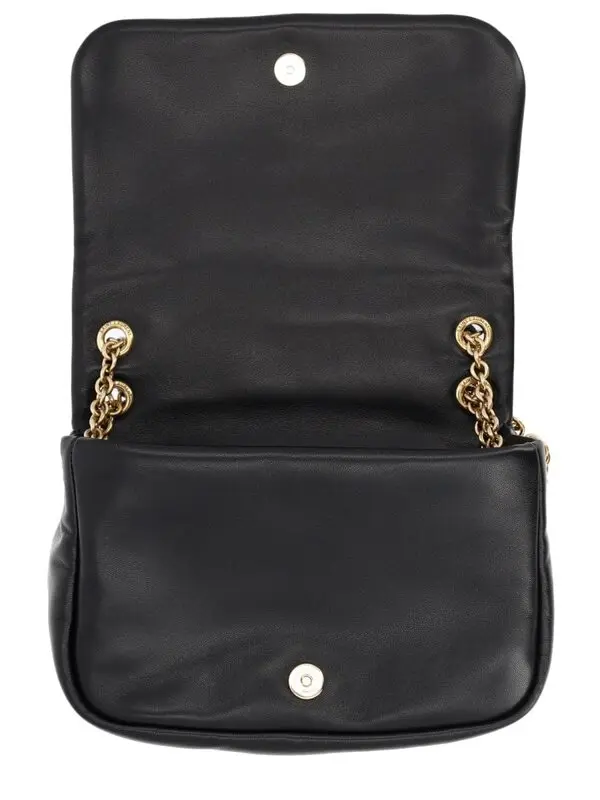 Saint Laurent Jamie Mini Quilted Lambskin Bag - Black
