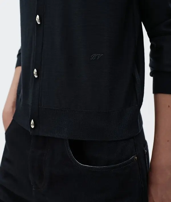 Bottega Veneta Wool Underpinning Cardigan
