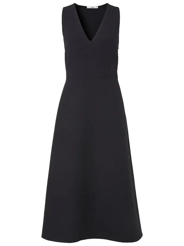 Fendi Dress In Wool And Silk