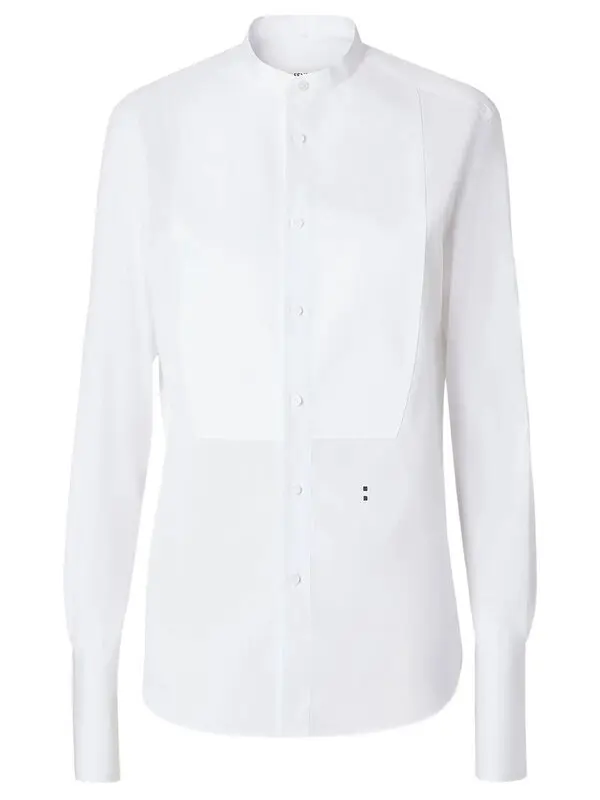Fendi Slim Fit Shirt In Poplin