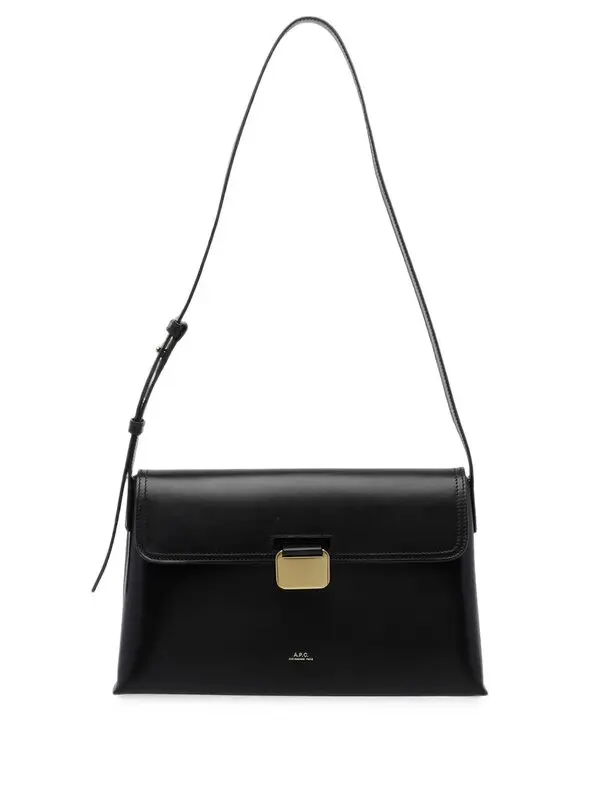A.p.c. Simone Leather Bag - Black
