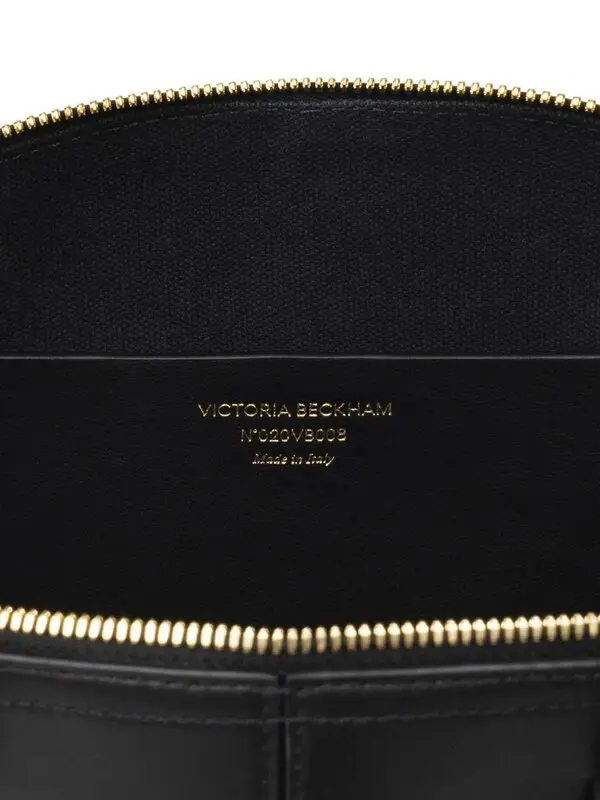 Victoria Beckham Small Doctor Bag In Leather - Black