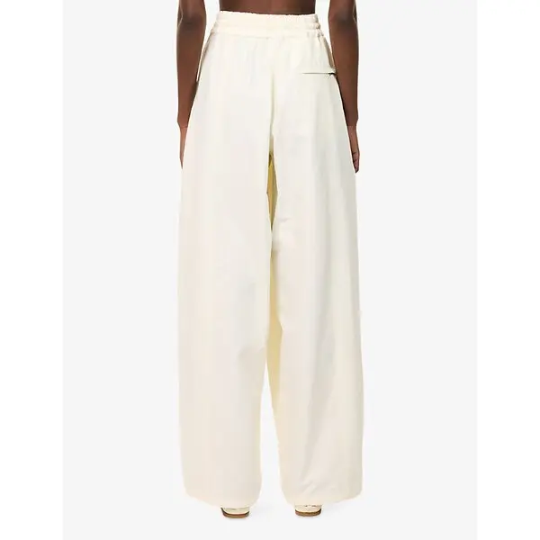 Bottega Veneta Compact Drawstring Toile Cotton Trousers