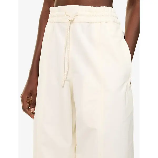 Bottega Veneta Compact Drawstring Toile Cotton Trousers
