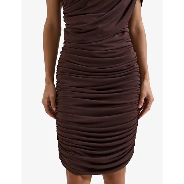 PHASE EIGHT Aimee Ruched Jersey Midi Dress