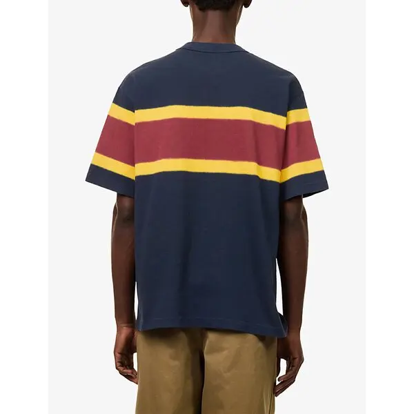 Sacai Chusen-dyed Crew-neck Cotton T-shirt
