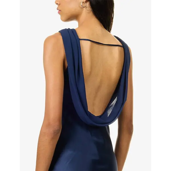 REFORMATION Jonelle Low-back Silk Mini Dress