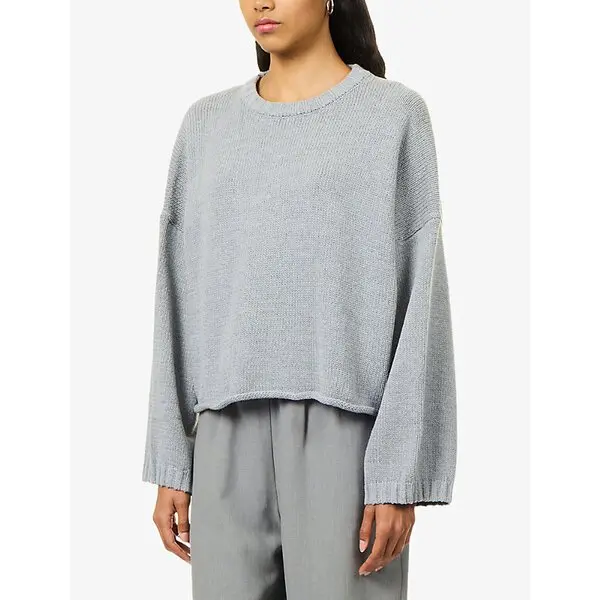 Dissh Bay Cotton-blend Jumper - Grey