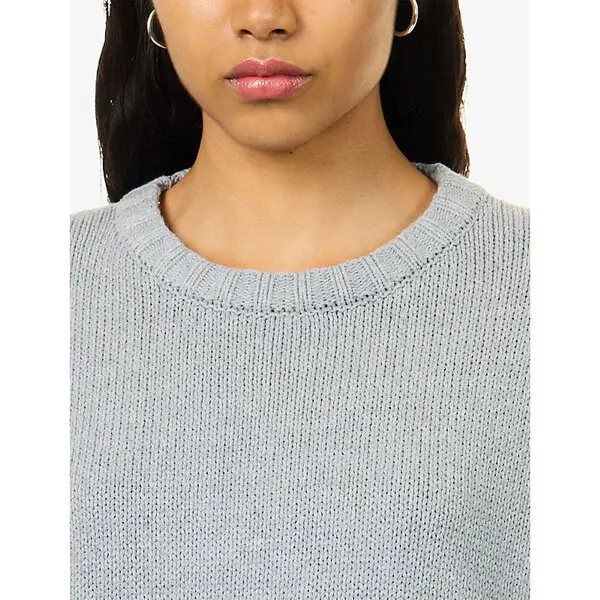 Dissh Bay Cotton-blend Jumper - Grey