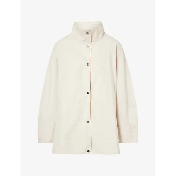 Dissh Maris Funnel-neck Cotton-blend Jacket
