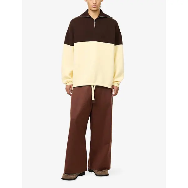 Loewe Ibiza Drawstring-waist Cotton Trousers