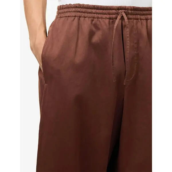 Loewe Ibiza Drawstring-waist Cotton Trousers