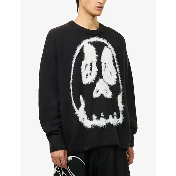 ADIDAS Y-3 Textured Knitted Jumper