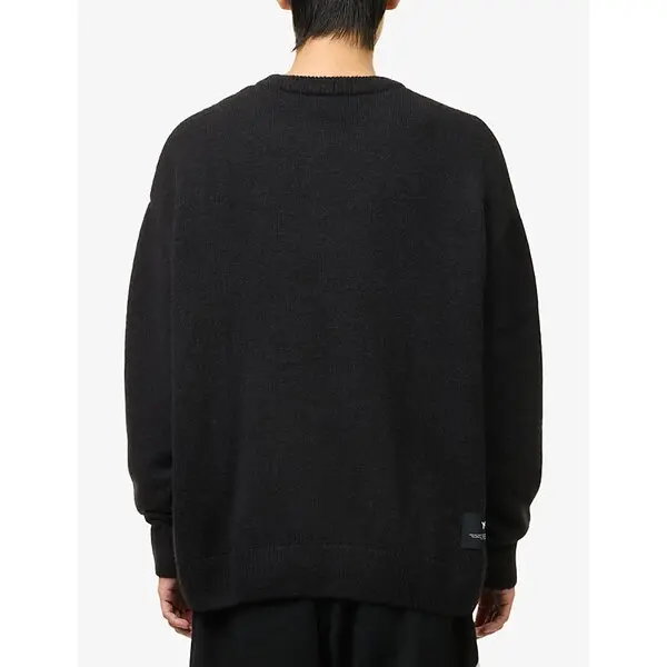 ADIDAS Y-3 Textured Knitted Jumper