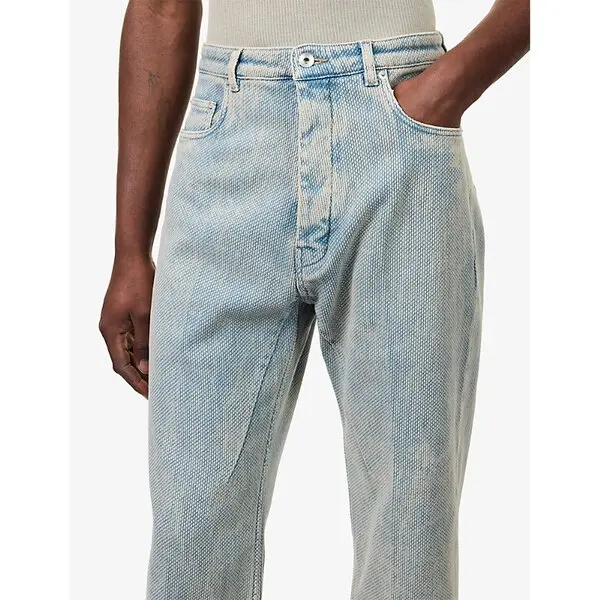 Rick Owens Geth Wide-leg Denim Jeans
