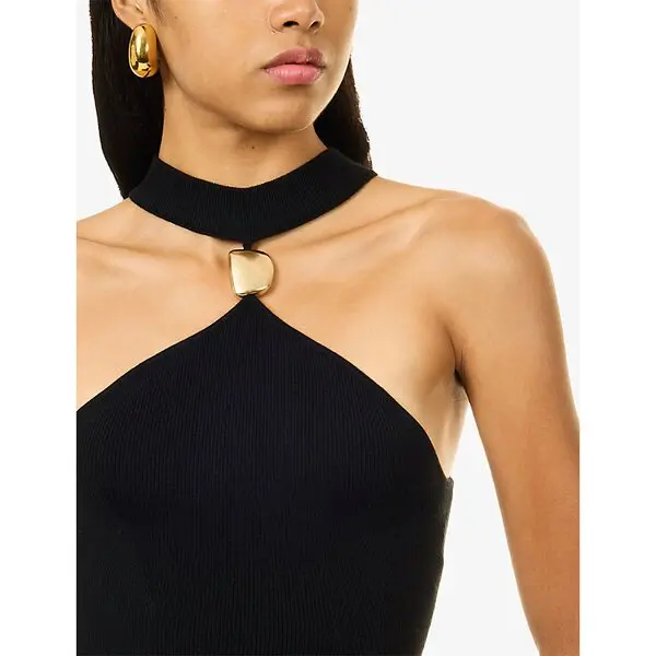 Simkhai Renlen Metal-hardware Wool Top