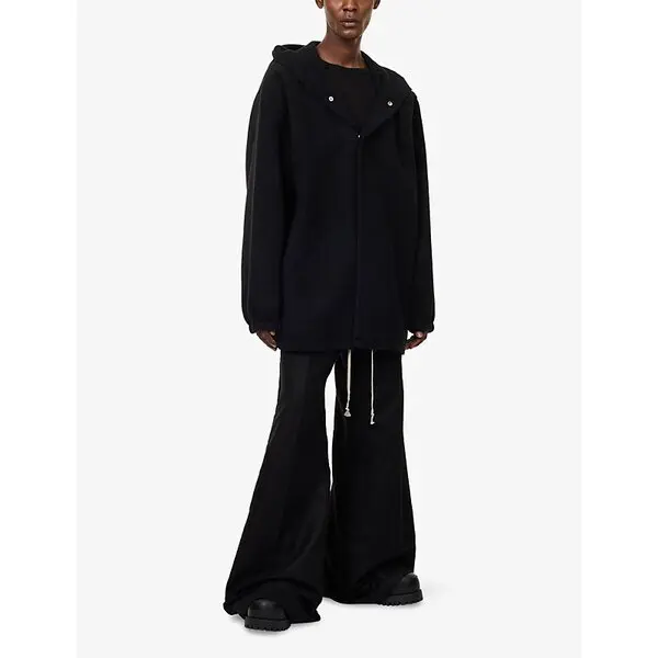 Rick Owens Tour Hooded Cashmere Jacket