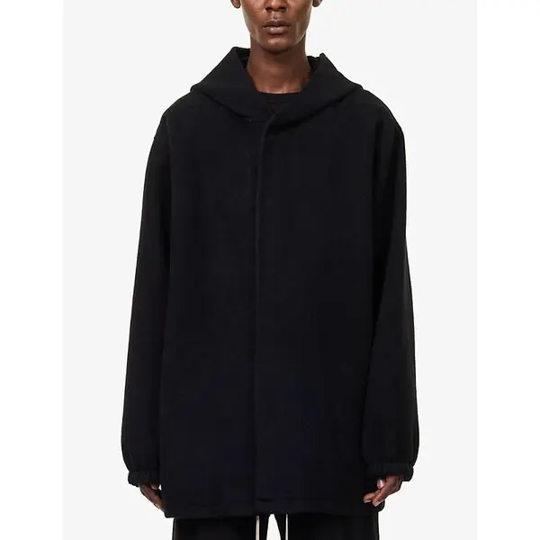 Rick Owens Tour Hooded Cashmere Jacket