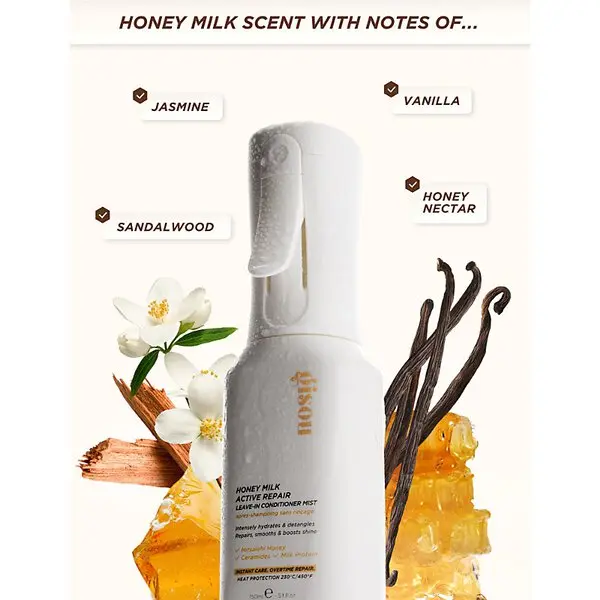 GISOU Honey Milk Active Repair Leave-in Conditioner Mist 50ml