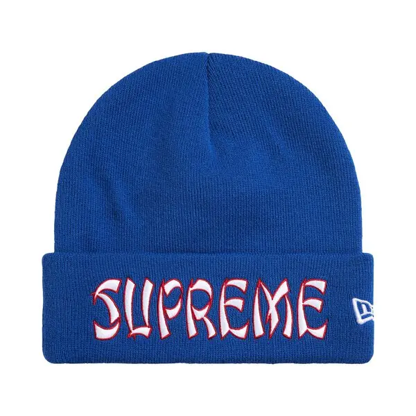 Supreme New Era Action Beanie 'royal