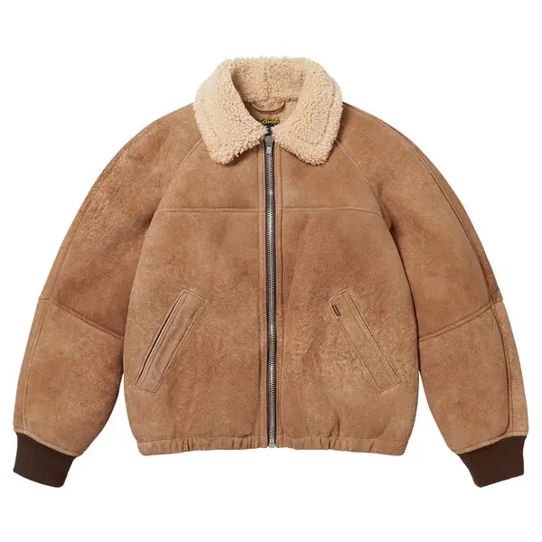 Supreme X Schott Shearling Bomber Jacket