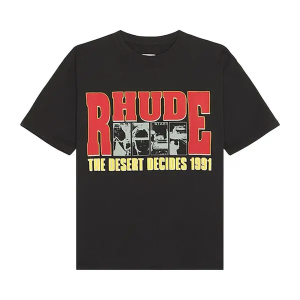 Rhude The Desert Decides Tee 'vintage /red/multicolor