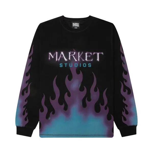 MARKET Through The Flames Thermal Ls Shirt
