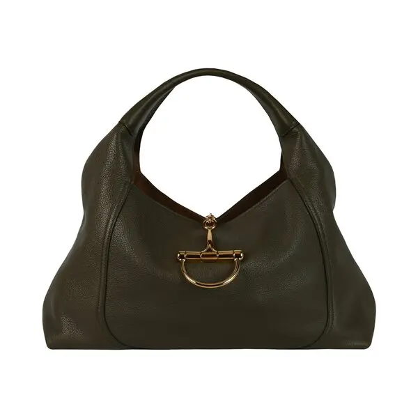 Gucci Softbit Maxi Shoulder Bag 'dark Moss - Green