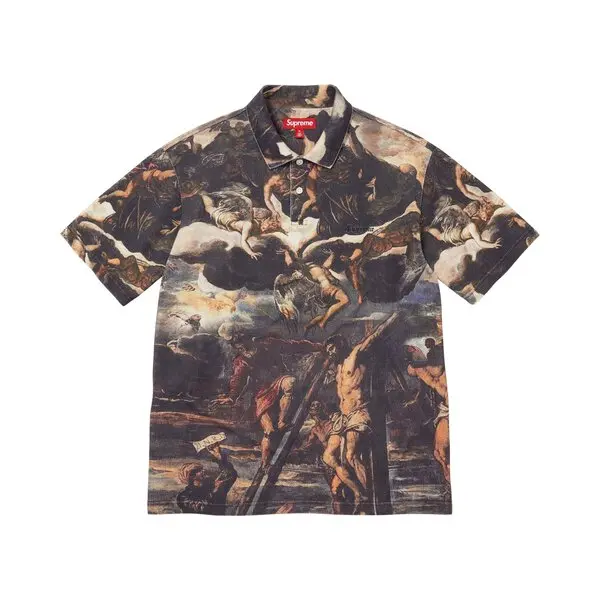 Supreme Crucifixion Polo - Multicolor